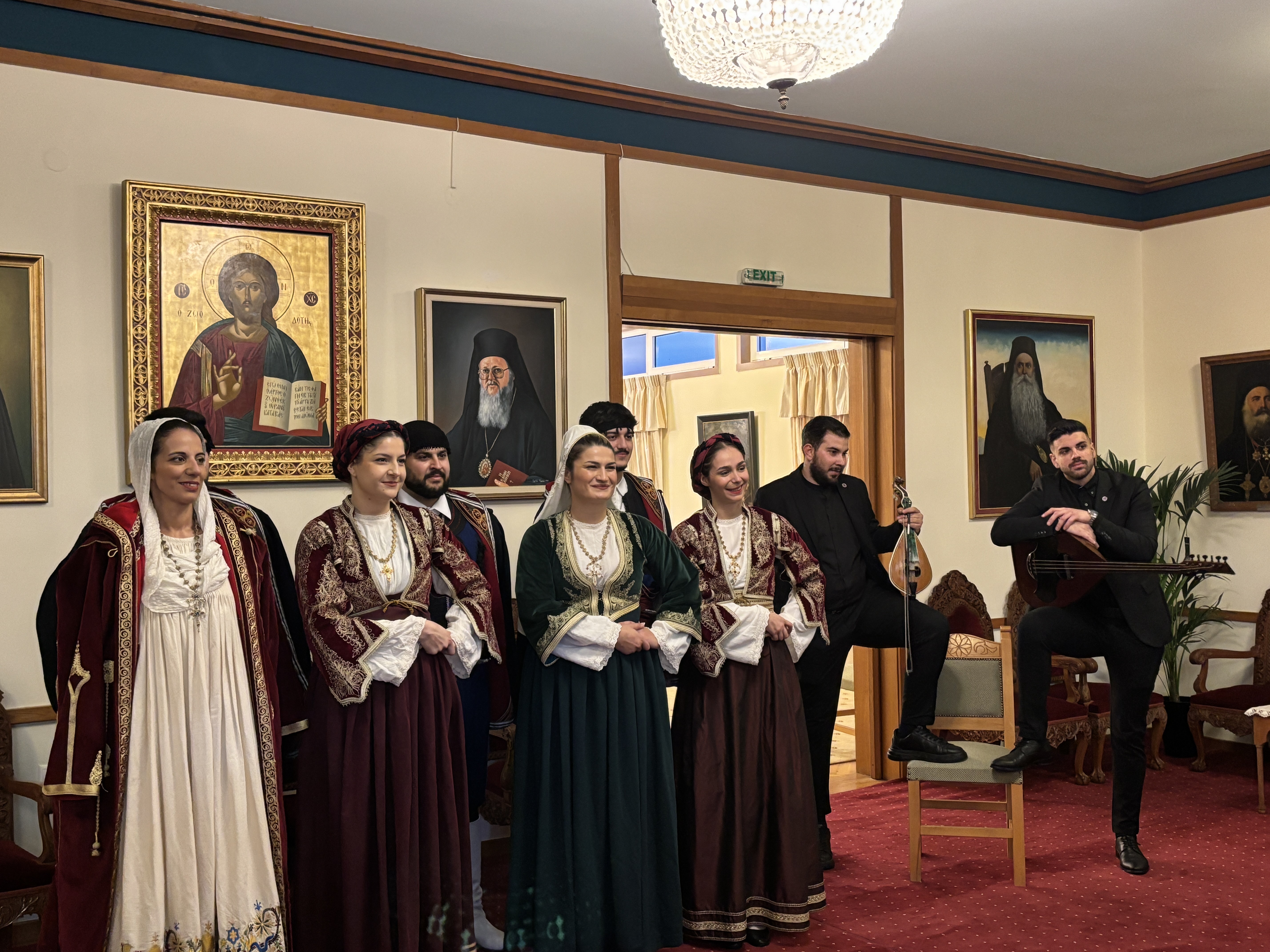 Κάλαντα Πρωτοχρονιάς στην Ιερά Αρχιεπισκοπή Κρήτης